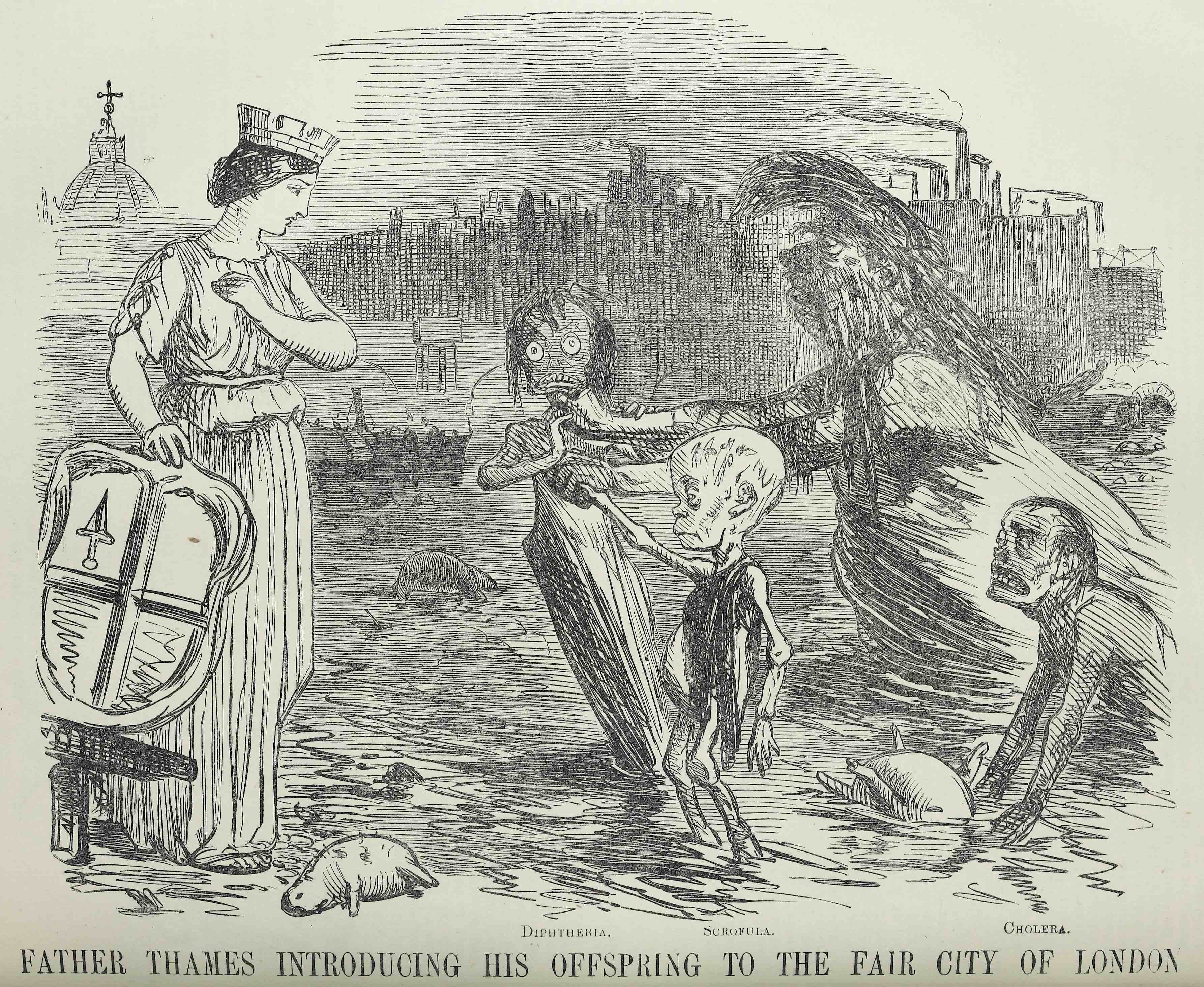 Father Thames – Sic Transit Pestilentia