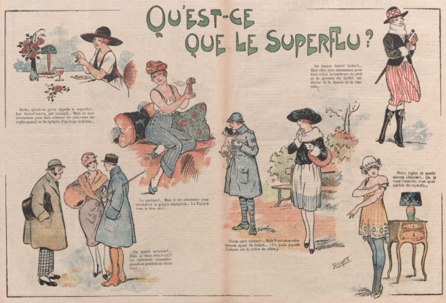 What is superfluous? – Sic Transit Pestilentia